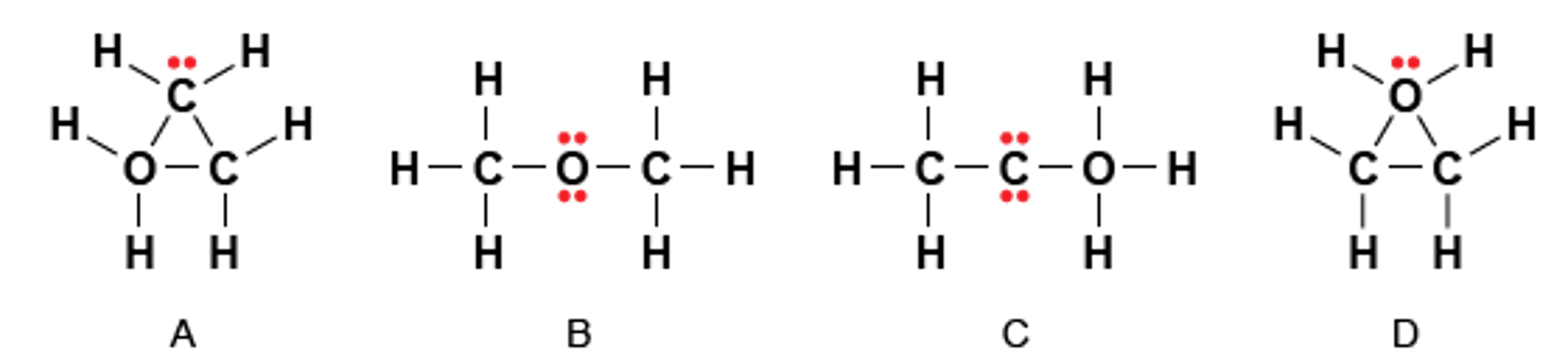Solved Choose the best Lewis structure from those presented | Chegg.com