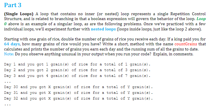 Solved Please help me to code the following in: JAVA Full | Chegg.com