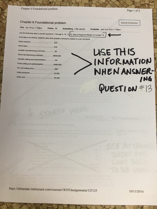 Solved Please answer question #13 with the provided | Chegg.com
