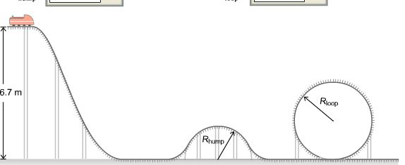 Solved You are designing the section of a roller coaster | Chegg.com