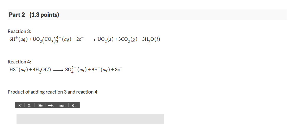 Solved Uranium is found in Earth's crust as UO2 and an | Chegg.com