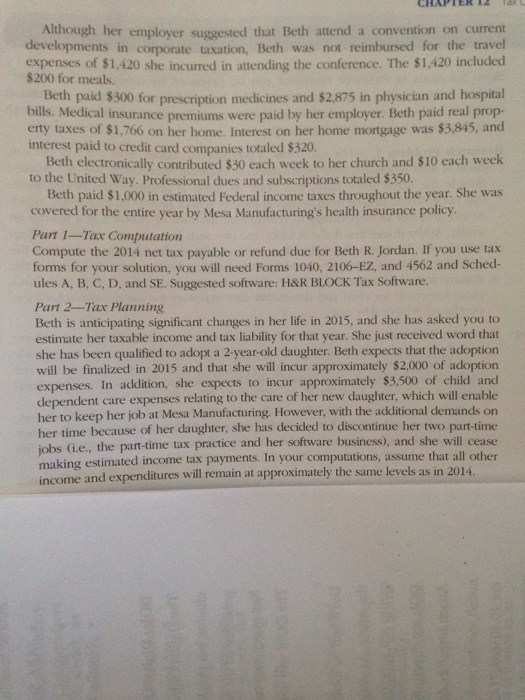 41. Beth R. Jordan lives at 2322 Skyview Road, Mesa, | Chegg.com