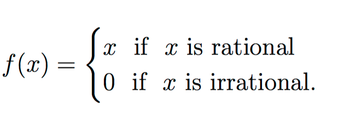 Solved Show that the function f is not integrable on [0, | Chegg.com