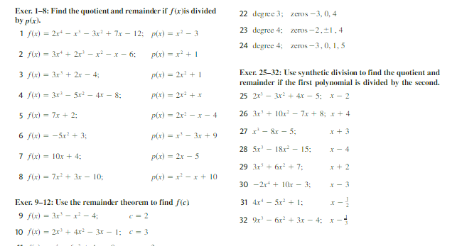 Solved 13 Find the third-degree polynomial function whose | Chegg.com