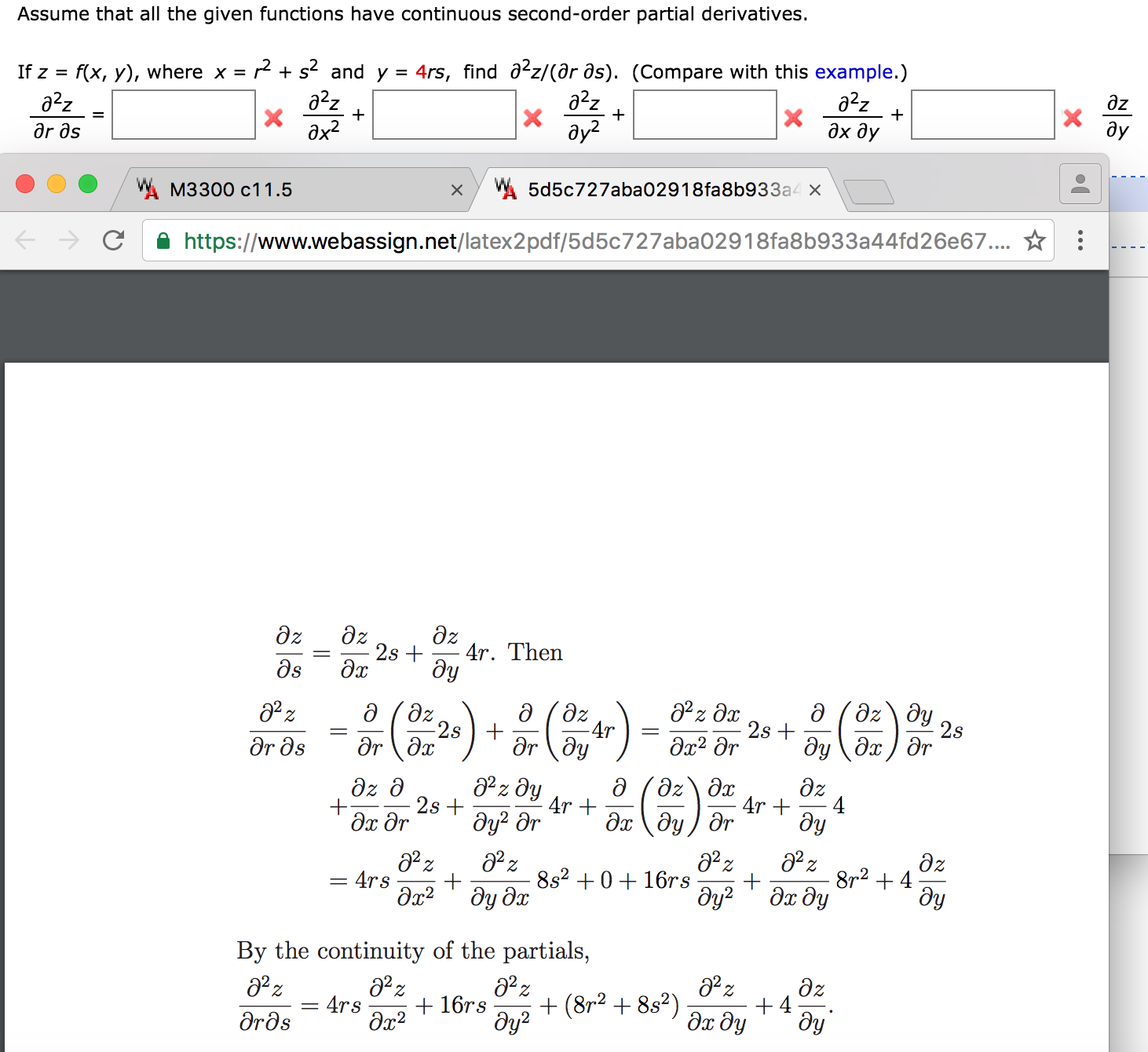 Partial Derivative Examples