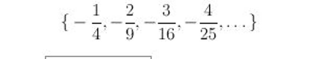 Solved Find a formula for the general term an of the | Chegg.com