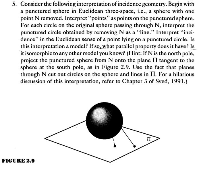 Solved Consider The Following Interpretation Of Incidence 