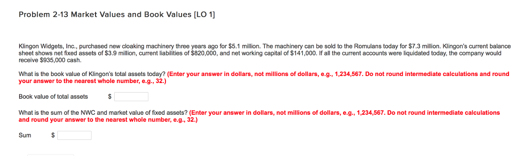 Solved Klingon Widgets, Inc., purchased new cloaking | Chegg.com