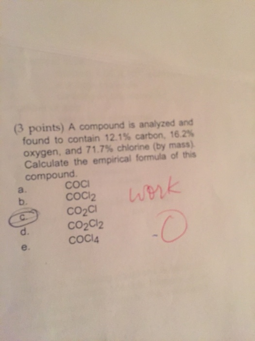 Solved A compound is analyzed and found to contain 12.1% | Chegg.com