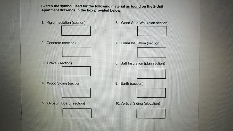 Solved Sketch the symbol used for the following material as | Chegg.com