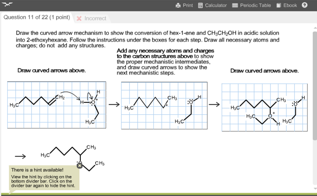 Solved draw the curved arrow mechanism to show the | Chegg.com