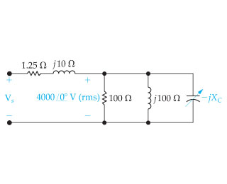 Solved The sending-end voltage in the circuit seen in the | Chegg.com