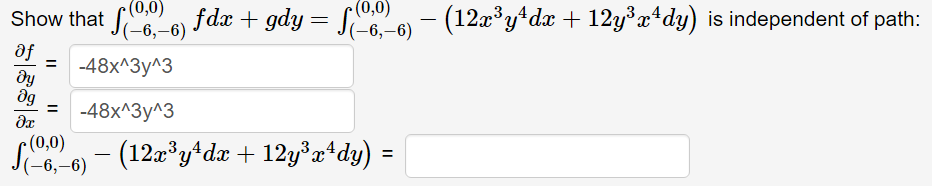 Solved I did integral of dx and dy and then plug in (0,0) to | Chegg.com