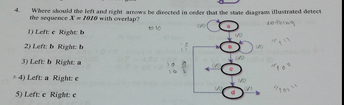 Solved 4. Where should the left and right arrows be directed | Chegg.com