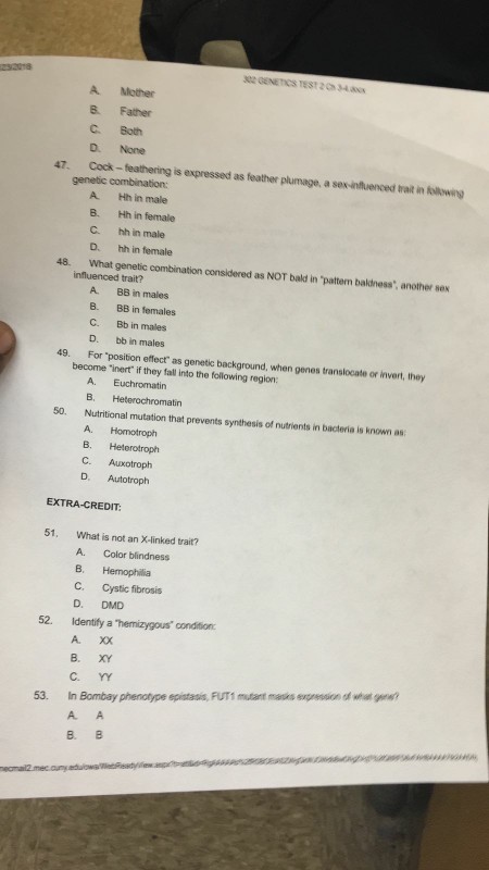 Biology Archive | March 23, 2018 | Chegg.com