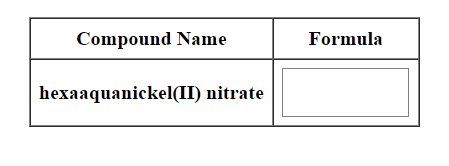 Solved Give the chemical formula of the following | Chegg.com