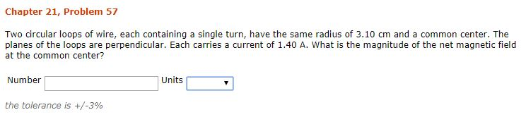 Solved Chapter 21, Problem 57 Two circular loops of wire, | Chegg.com
