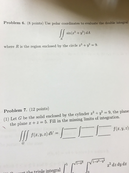 Solved Use polar coordinates to evaluate the double integral | Chegg.com