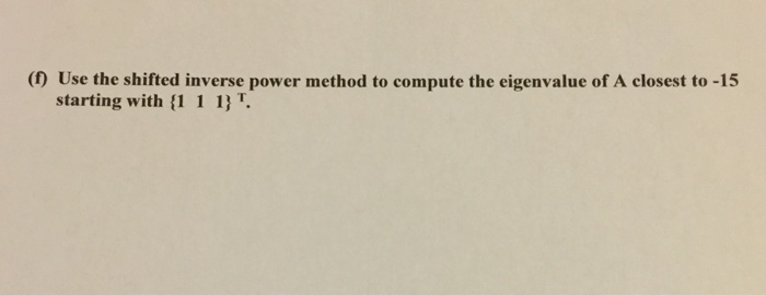 Numerical analysis | Chegg.com