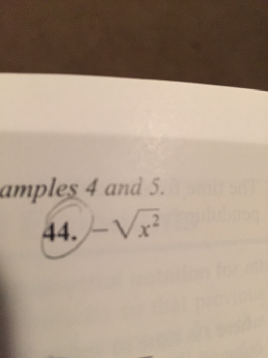 Solved Simplify each root - root x^2 | Chegg.com