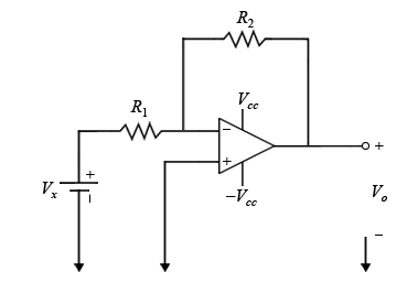 Solved Calculating the output voltage of an inverting | Chegg.com