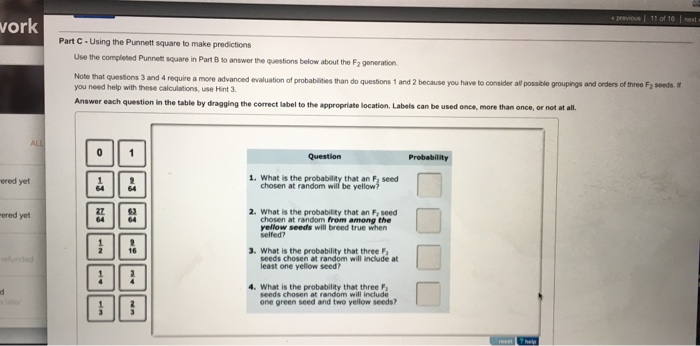 Solved Using the Punnett square to make predictions Use the | Chegg.com Solved Using the Punnett square to make predictions Use the | Chegg.com