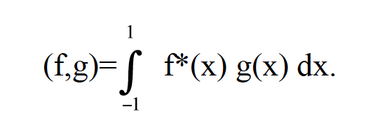 Solved Consider the vector space of complex-valued functions | Chegg.com