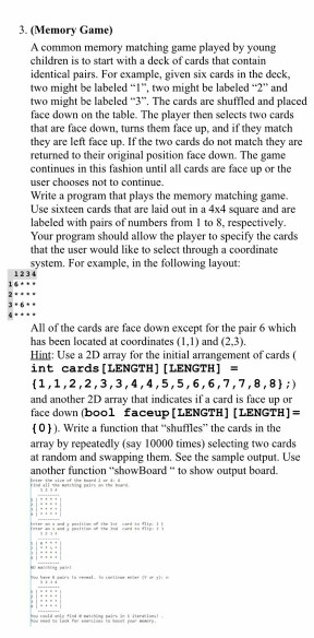 Solved 2. Histogram Generate a text-based histogram for a | Chegg.com