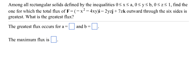 Solved Among all rectangular solids defined by the | Chegg.com