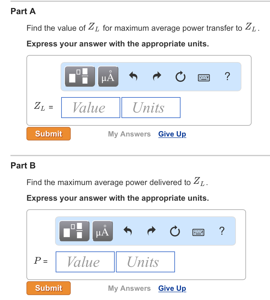 Solved The y parameters for the two-port amplifier circuit | Chegg.com