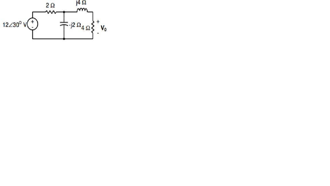 Solved Calculate the voltage V0 in the circuit shown here. | Chegg.com