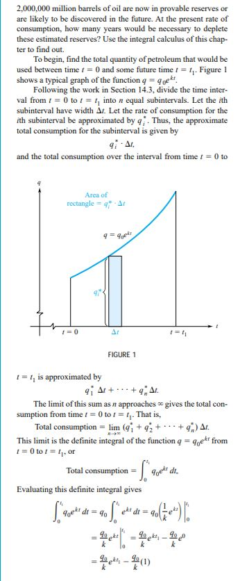 Solved Estimating Depletion Dates for Minerals It is | Chegg.com