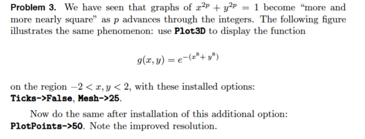 Solved 2p more nearly square" as p advances through the | Chegg.com