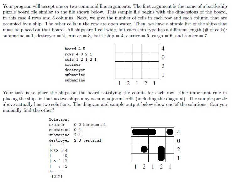 Solved I need help with a C++ Solitare Battleship | Chegg.com