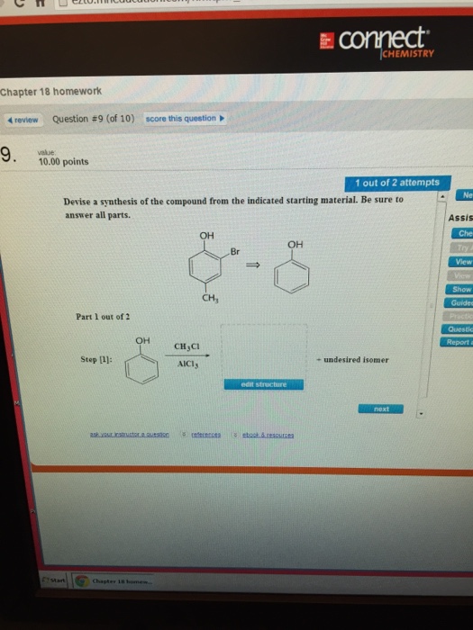 Solved Devise a synthesis of the compound from the indicated | Chegg.com