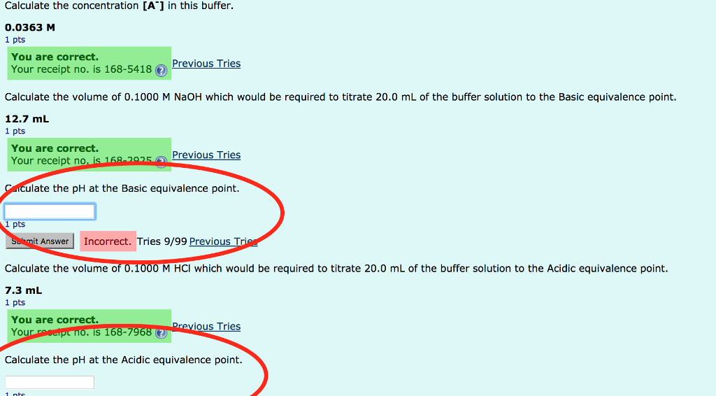 Solved You are to assume that the buffer is made up by | Chegg.com