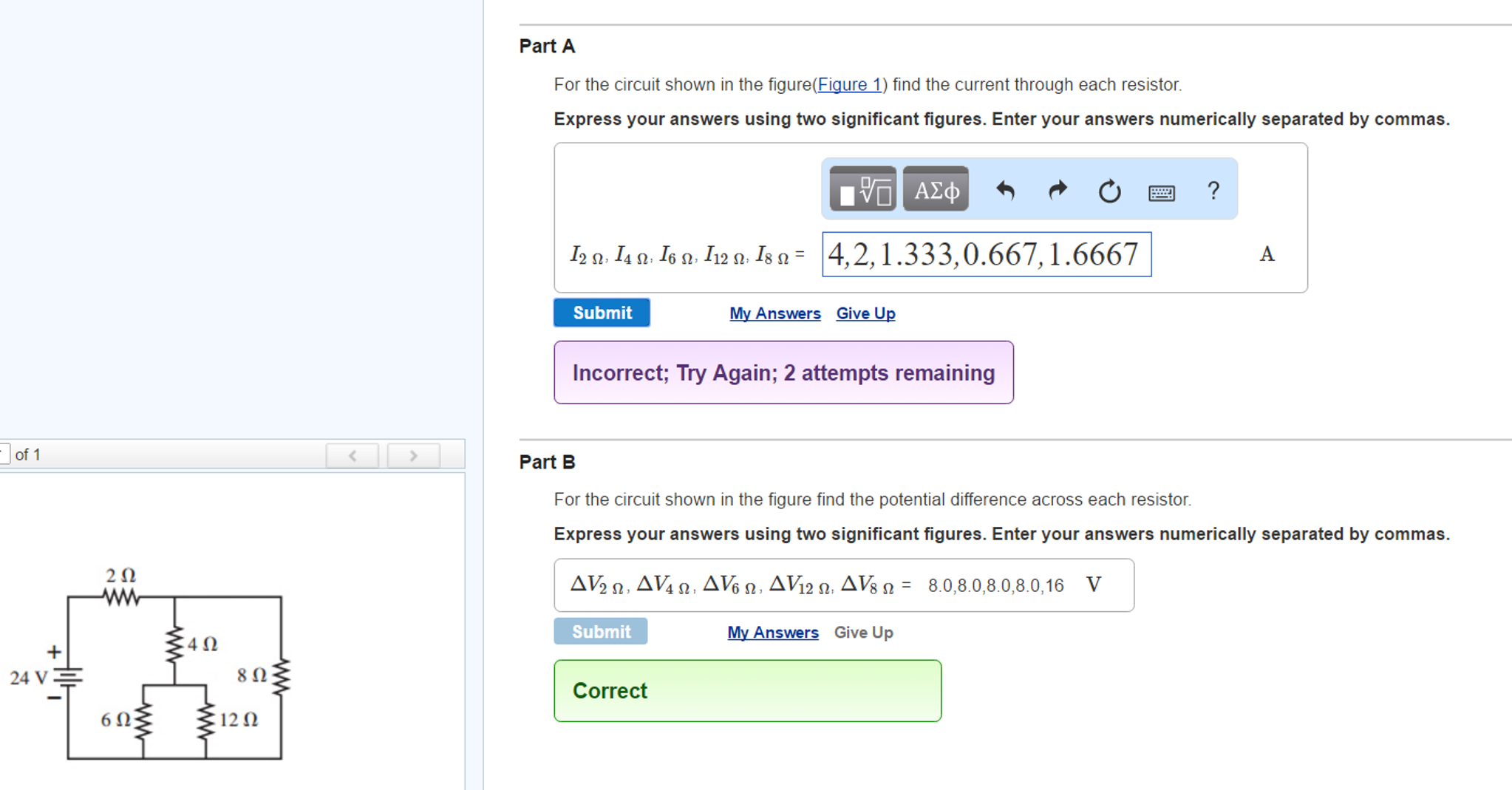 Solved For The Circuit Shown In The Figure Figure 1 Find