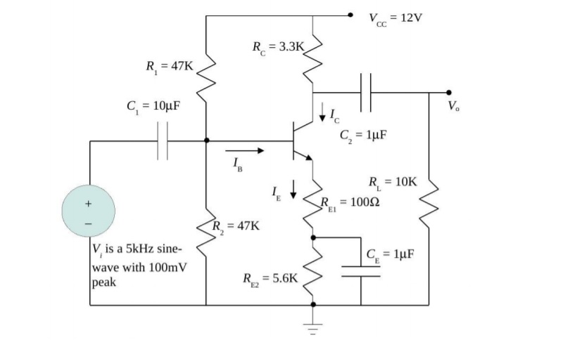 Solved Simulate the above circuit in Multisim and measure | Chegg.com