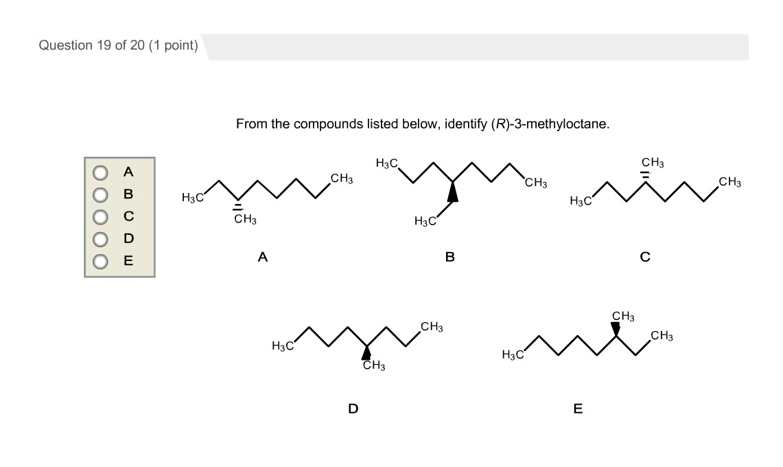 Solved From the compounds listed below, identify | Chegg.com