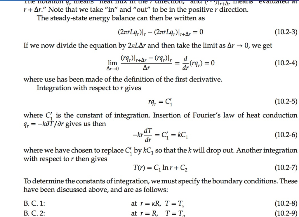 r + Delta r." Note that we take "in" and "out" to be | Chegg.com