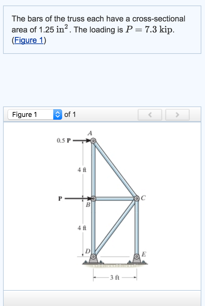 Solved A.) Determine the average normal stress in members | Chegg.com