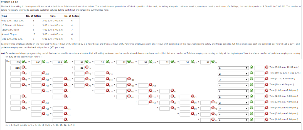 Problem 12-13 The bank is working to develop an | Chegg.com Problem 12-13 The bank is working to develop an | Chegg.com