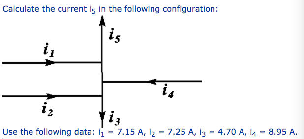 Solved Calculate the current is in the following | Chegg.com
