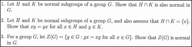 Solved Let H and K be normal subgroups of a group G. Show | Chegg.com