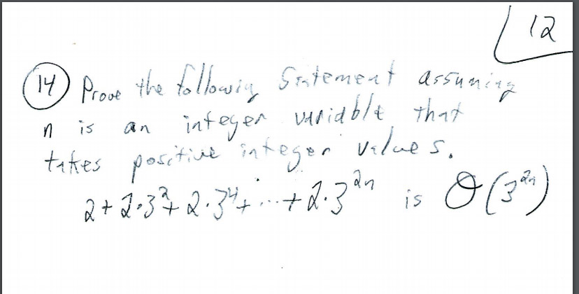 Solved Prove the following statement assuming n is an | Chegg.com