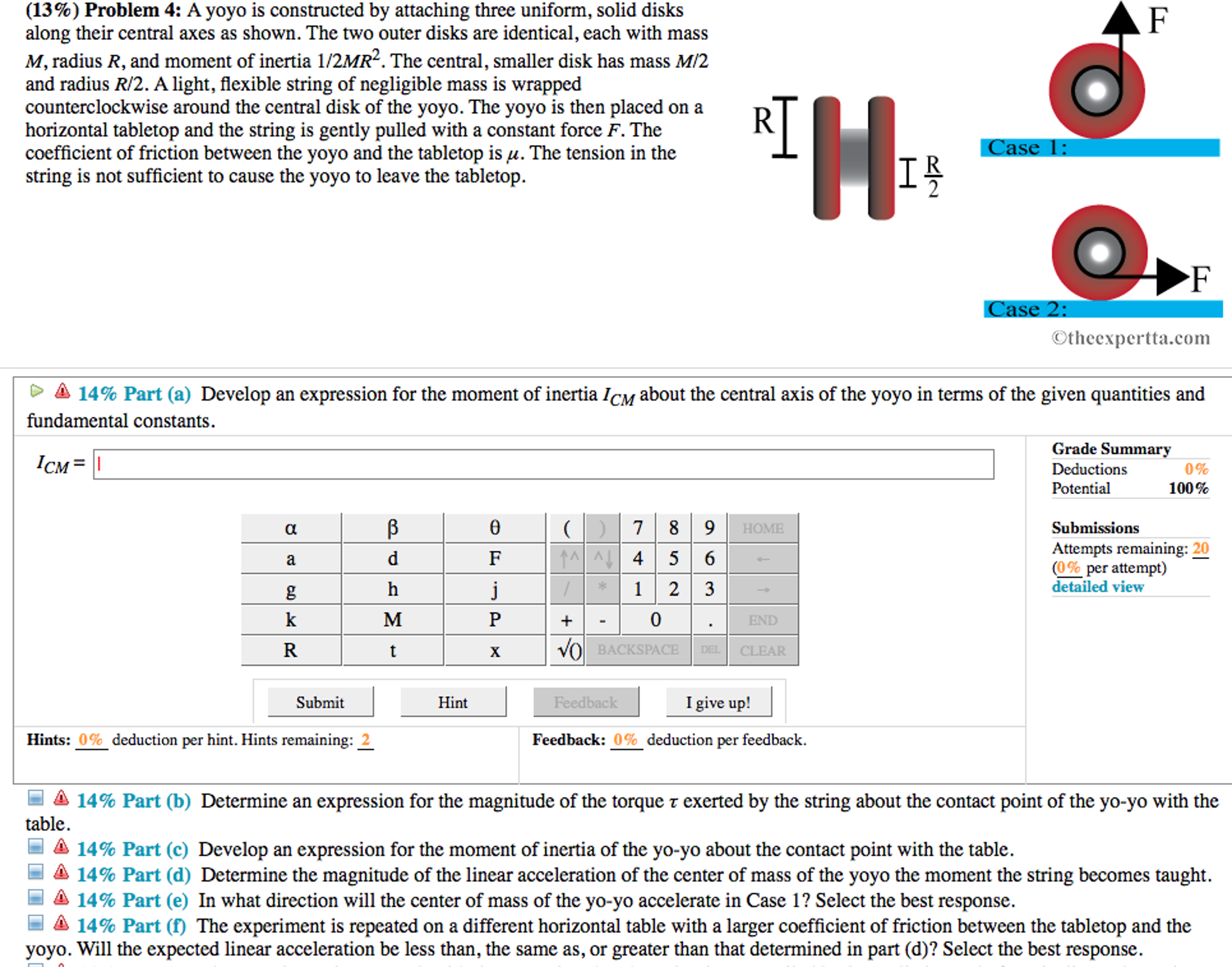 Solved: Part G: The Experiment Is Repeated, With The Excep... | Chegg.com
