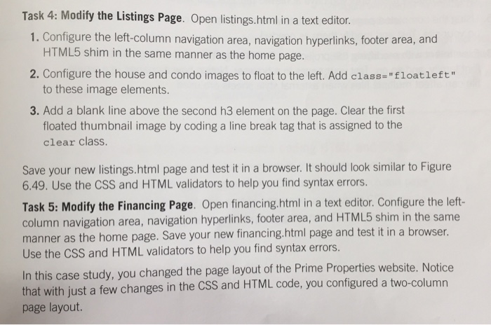 Solved this is prime project part 2 in Web development & | Chegg.com