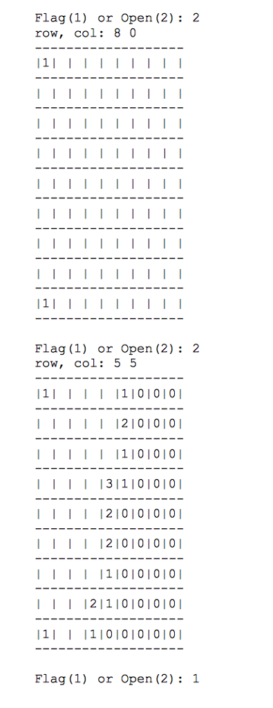 Solved Write a c++ program Minesweeper This game was | Chegg.com