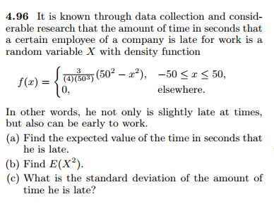 Solved It is known through data collection and considerable | Chegg.com