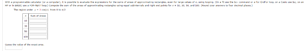 Solved With a programmable calculator (or a computer), it is | Chegg.com